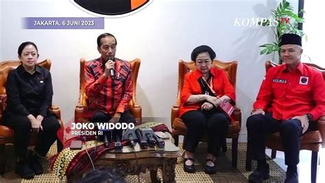 Pesan Jokowi Untuk Bakal Capres Ganjar Pranowo Usai Hadiri Rakernas