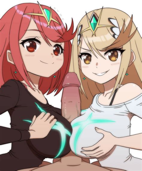 Pyra And Mythra Xenoblade Chronicles And More Drawn By Kyde Danbooru