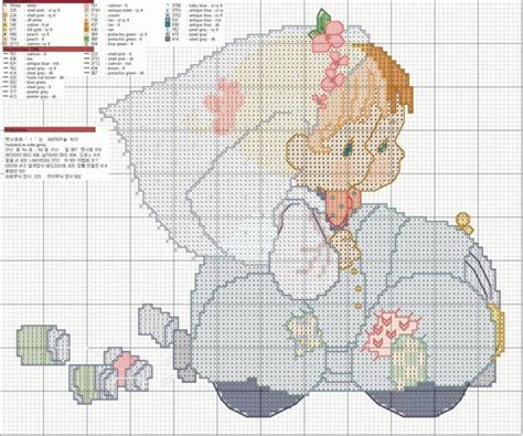Precious Moments Perler Cross Stitch Patterns Sewing Grooms Punto