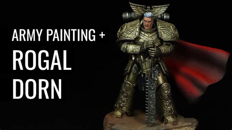 How To Paint ROGAL DORN WARHAMMER 30k THE HORUS HERESY Space