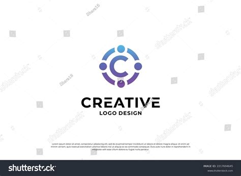 Letter C Logo Design Template Creative Stock Vector Royalty Free