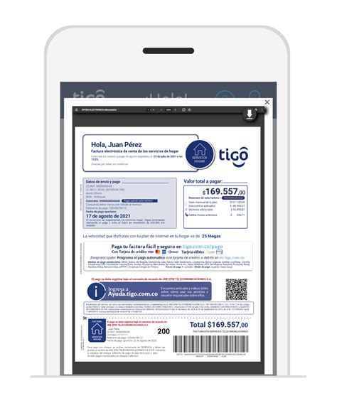 Cómo descargar duplicado de factura Tigo Hogar Tigo CO