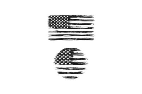 Distressed American Flags Graphic By George Khelashvili Creative Fabrica