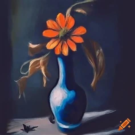 How To Draw A Flower Vase With Oil Pastels Best Flower Site