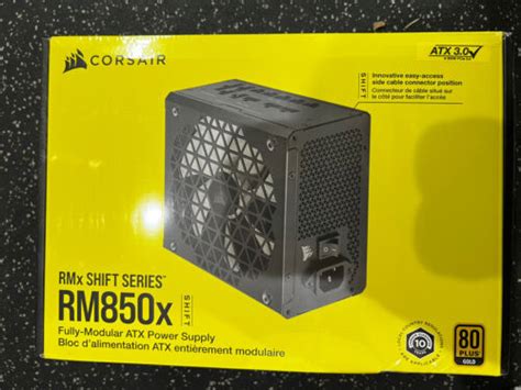 CORSAIR RMx Shift Series RM850x 80 Plus Gold Fully Modular ATX Power