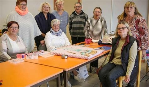 À Bannalec lassociation Aux fils darts retrouve ses effectifs d