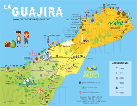 Mapa La Guajira