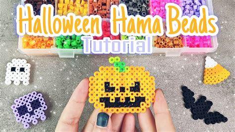 DIY 5 Idee Decorazioni Di Halloween Con Pyssla Hama Beads Tutorial