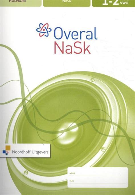 Overal NaSk 1 2 Havo Vwo Hulpboek 9789001872083 Boeken Bol