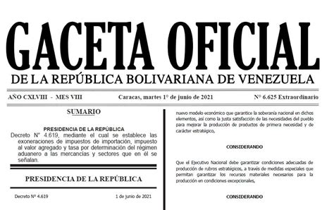 Avances Sobre La Nueva Gaceta Oficial Extraordinaria N 6 636 Con El