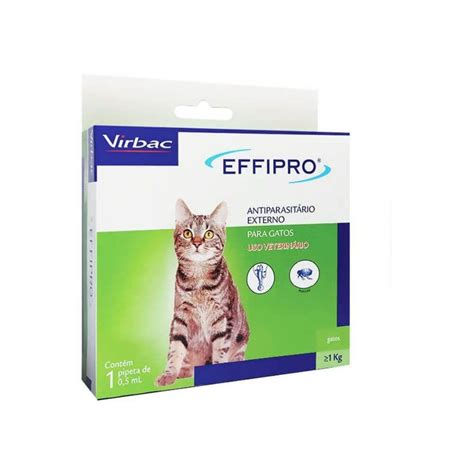 Effipro Antipulgas E Carrapatos Para Gatos Virbac Agrocampo