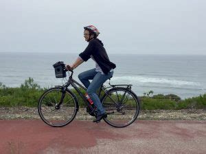 Mit dem Rad nach Nazaré Eine Radtour im Regen