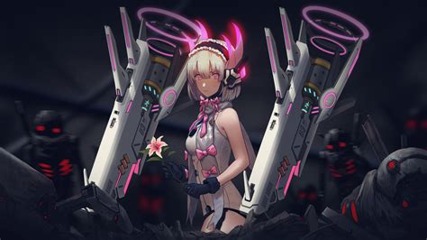Wallpaper PUNISHING Gray Raven Mobile Game Anime 1920x1080 CoToN