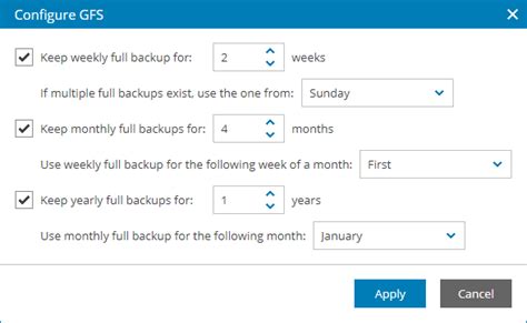 Step 11 Specify Backup Repository Settings Veeam Service Provider
