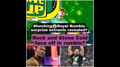 WWE Royal Rumble Surprise Entrants Revealed Is The Rock Returning At