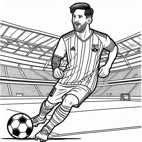 25 Lionel Messi Ausmalbilder Kostenlos Zum Ausdrucken PDF