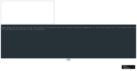 React Forked Codesandbox