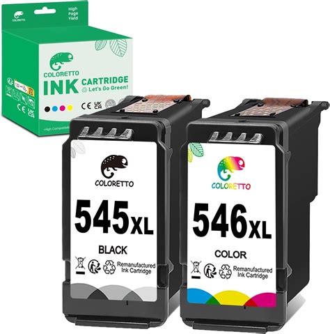 COLORETTO 545 XL 546 XL Wiederaufbereiteter Druckerpatrone