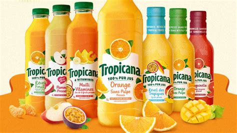 Les différents jus de fruits Tropicana Apéritissimo décembre 2024