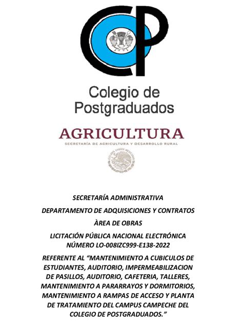 Completable En L Nea Licitacin Pblica Nacional Electrnica Nmero La Fax