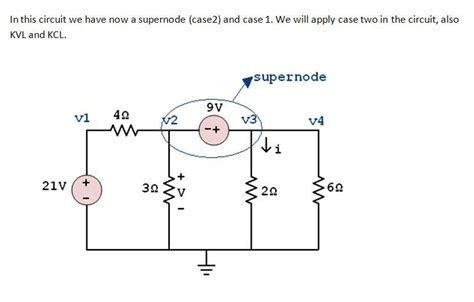 Lesson Six Nodal Analysis With Voltage Source Electrical Circuits