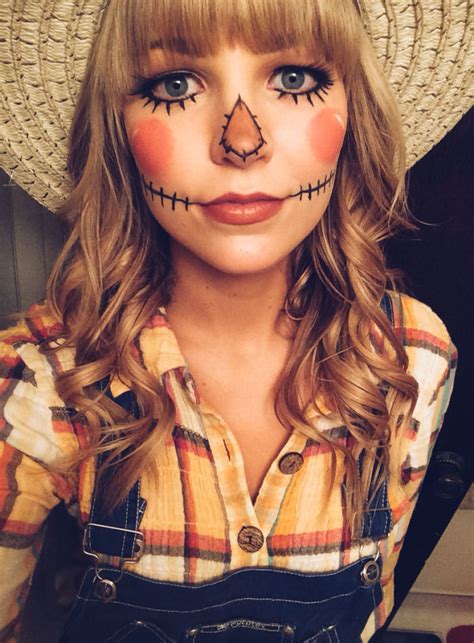 Homemade Scarecrow Halloween Costume For Women