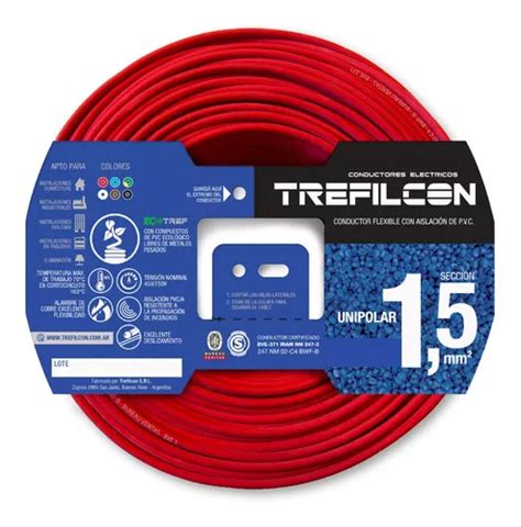 Cable Unipolar Mm Normalizado Trefilcon X Mts Color De La