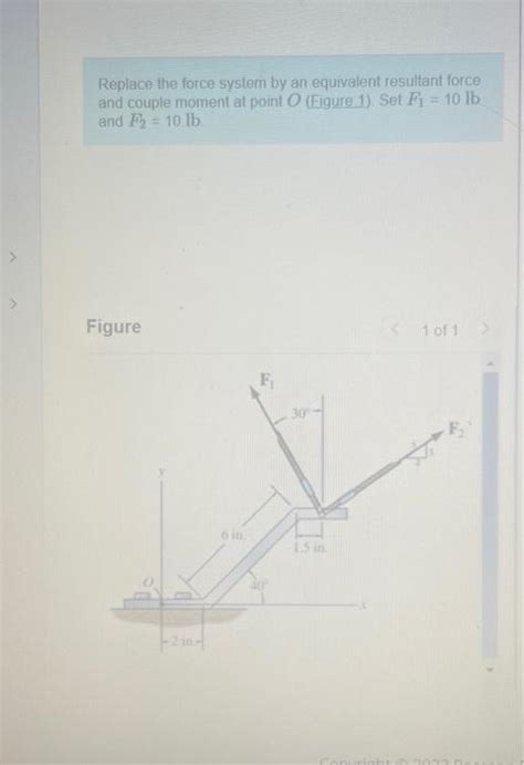 [solved] replace the force system by an equivalent resulta