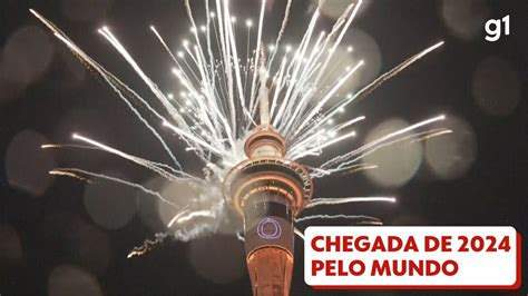 V Deo R Veillon Veja Imagens Da Chegada Do Ano Novo Pelo Mundo