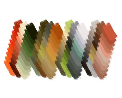 20 Vintage Procreate Color Palettes 600 Colors Bundle Color Palette