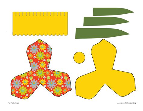 Printable D Paper Crafts Template Printable Templates Free