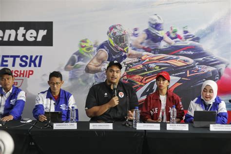 Aquabike Jetski World Championship Lake Toba Sukses Menpora Dito