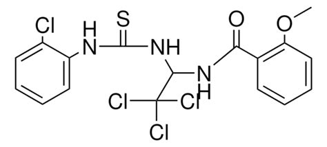2 METHOXY N 2 2 2 TRICHLORO 1 3 2 CHLORO PHENYL THIOUREIDO ETHYL