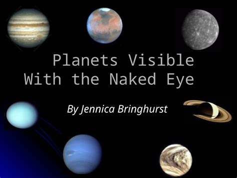 Ppt Planets Visible With The Naked Eye Planets Visible With The Naked