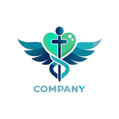 Plantilla de logotipo médico Vector Premium