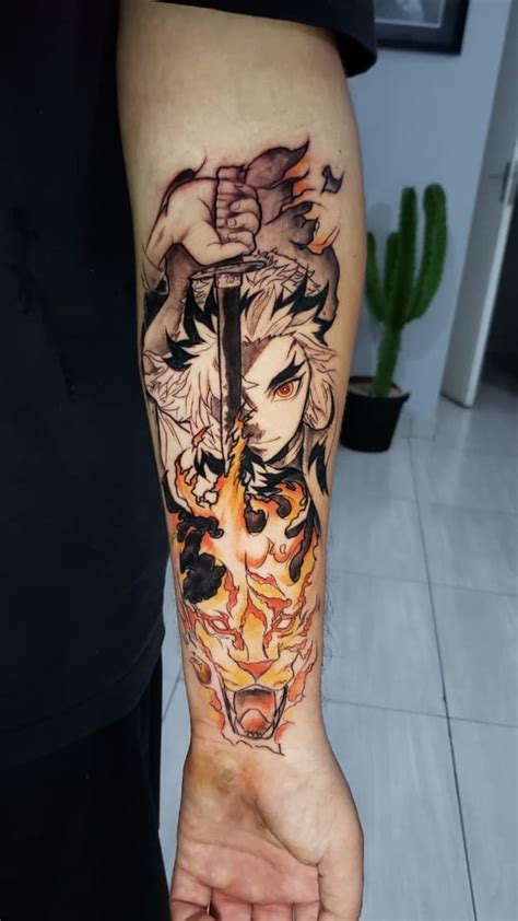Rengoku Tattoo Ideas Printable Calendars At A Glance