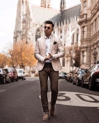 Top 91 Imagen Beige Blazer Outfit Men Abzlocal Mx