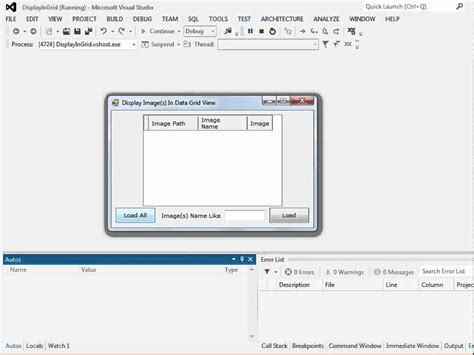 Display Images In DataGridView In VB Net YouTube
