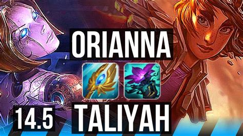 ORIANNA Vs TALIYAH MID 13 1 12 Legendary 300 Games EUW Master