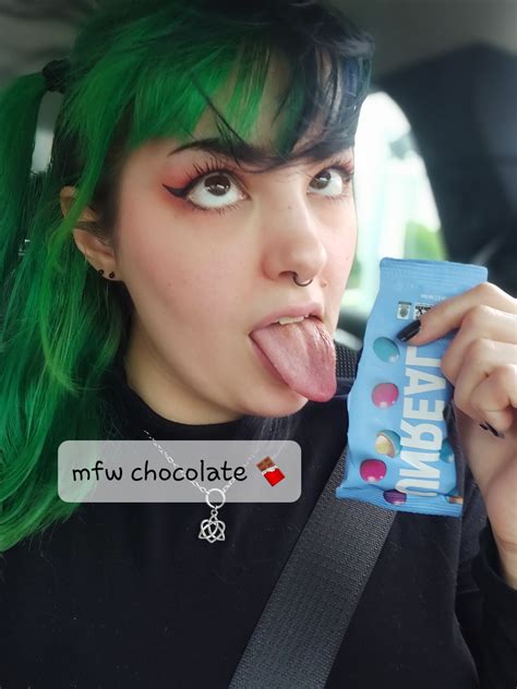 Tw Pornstars Amelia Liddell Twitter Insert Chocolate Recieve