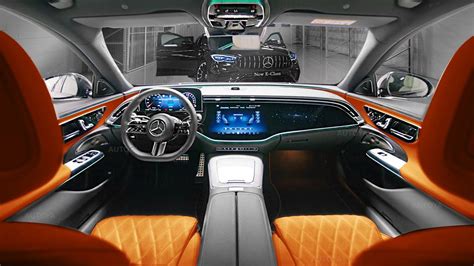 New Mercedes Benz E Class 2024 W214 INTERIOR Officially First Look