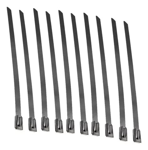 Kit Unidades Abra Adeira Inox Zip Tie Mm P Termotape Mercadolivre