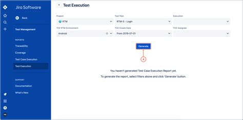 Test Execution Report In Requirements And Test Management For Jira