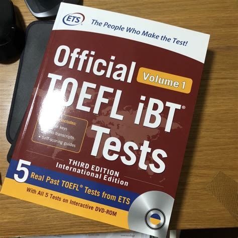 ของใหม Official TOEFL iBT Tests Volume 1 Shopee Thailand