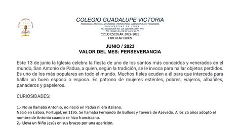 CALENDARIO JUNIO Pdf DocDroid