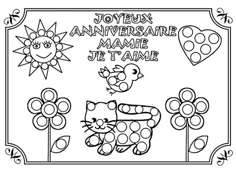 Coloriage Anniversaire Mamie Imprimer T Te Modeler The Best Porn Website