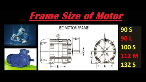 What Is Meant By Motor Frame Size Webframes Org
