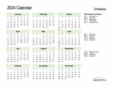 School Calendar 2024 Zimbabwe 2024 Pdf Daryl Angeline