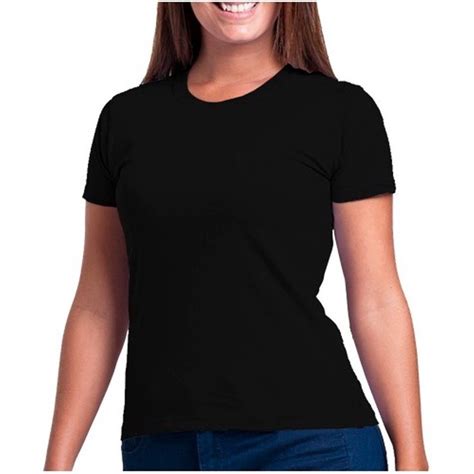 Camiseta Básica Feminina Gola Careca Baby Look Submarino