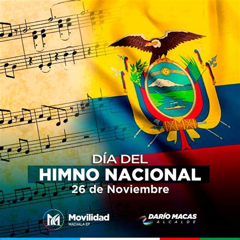 Día del Himno Nacional del Ecuador Movilidad Machala EP